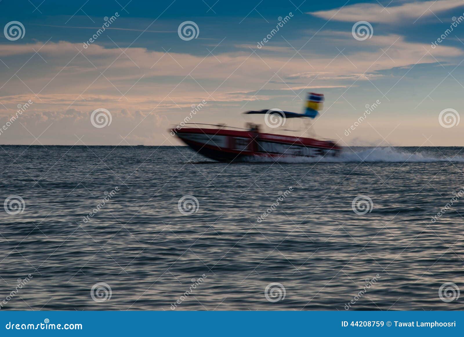 Sunset boat ride stock image. Image of inboard, sparkle - 44208759