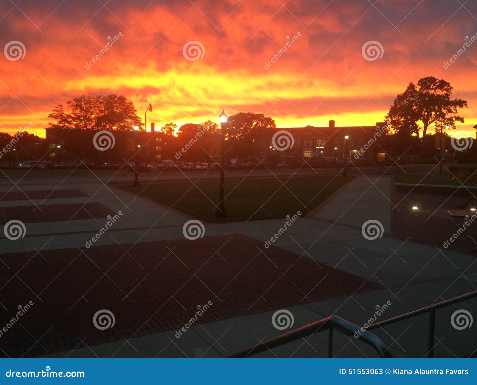 Sunset editorial stock photo. Image of afterglow, sunrise - 51553063