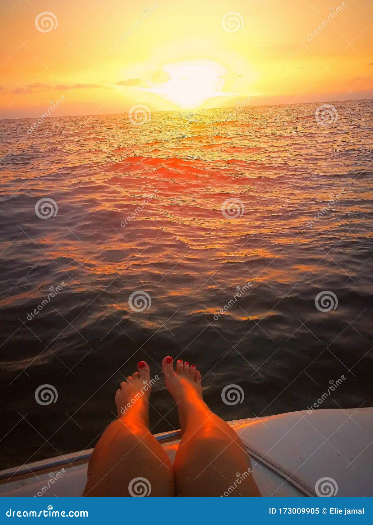 Sunset chill stock image. Image of sunset, waves, chill - 173009905