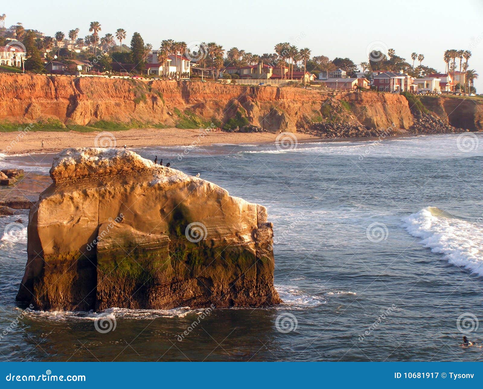 Sunset Cliffs stock image. Image of pacific, california - 10681917
