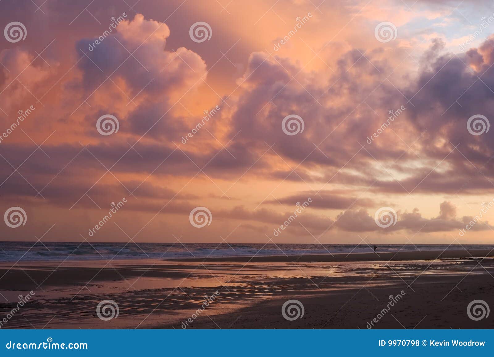 Sunset cloud color stock photo. Image of cloudscape, algarve - 9970798