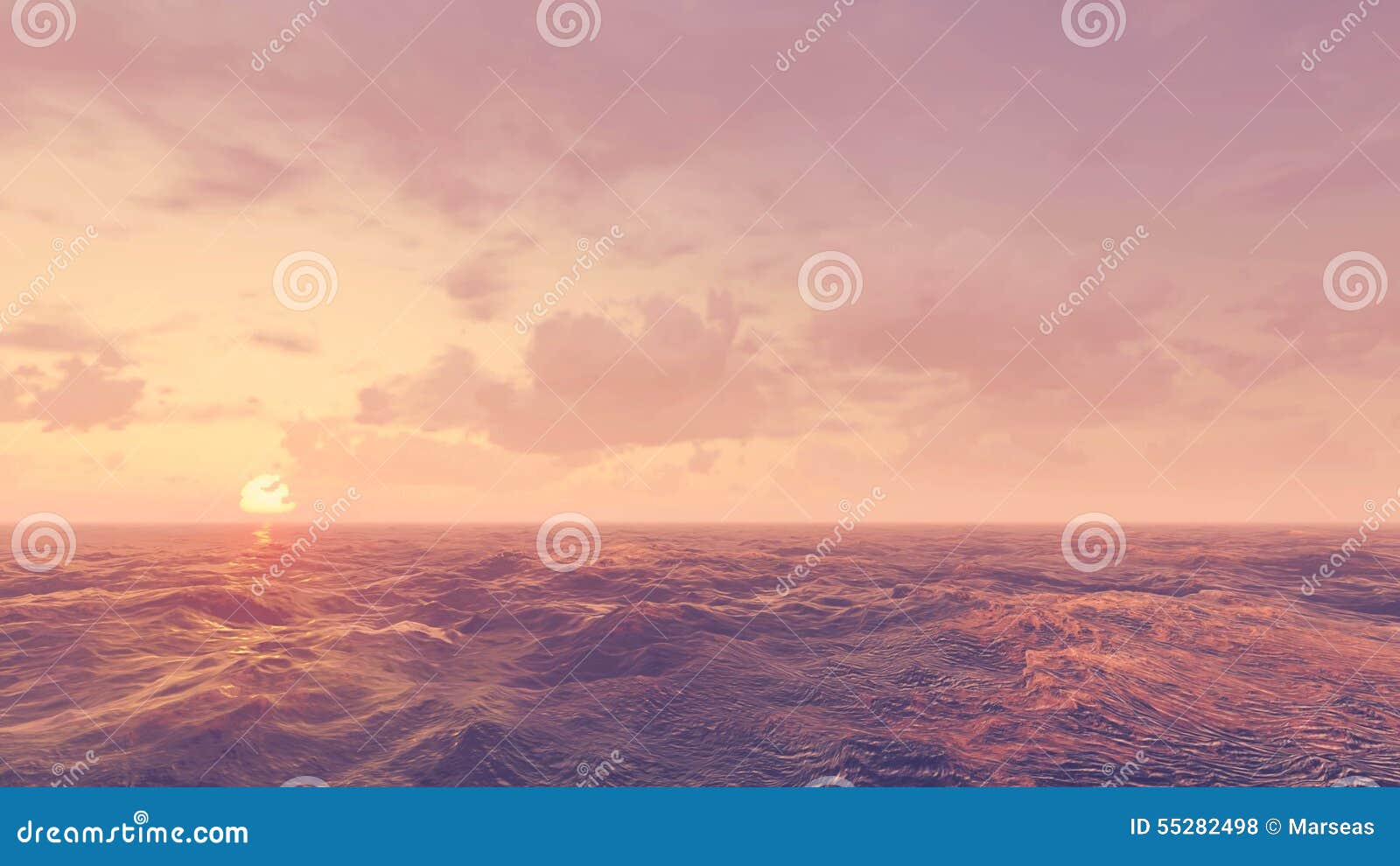 Animated Moving Sunset