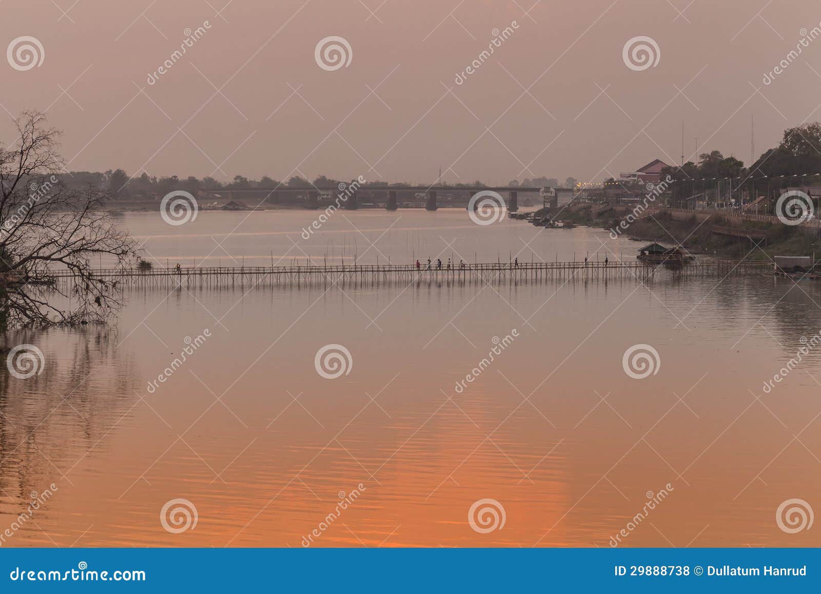 Sunset. stock photo. Image of horizon, river, landscape - 29888738