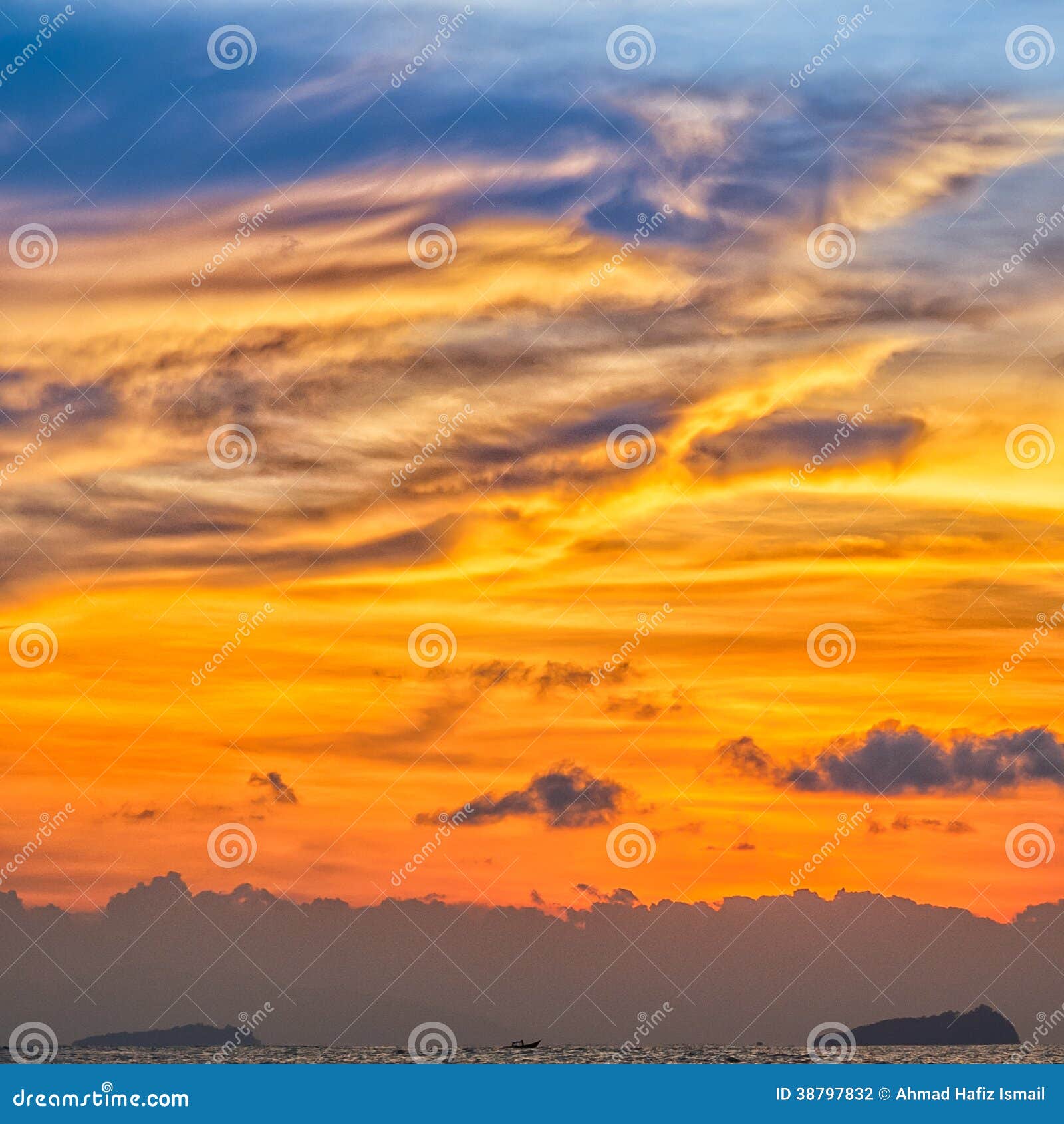 Sunset Colors stock photo. Image of abstract, layers - 38797832
