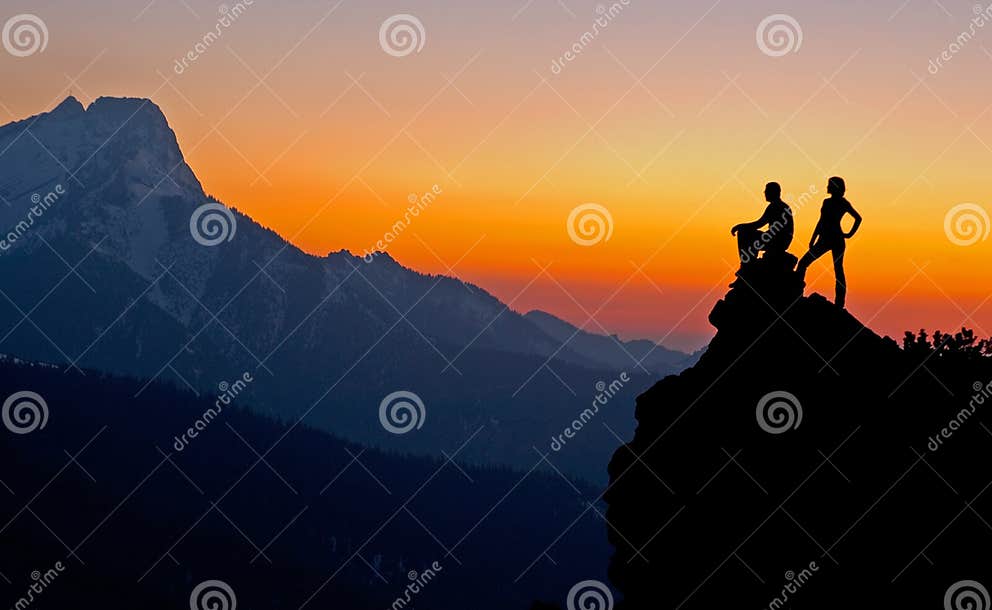 Sunset Contemplation stock image. Image of peace, vista - 5684599