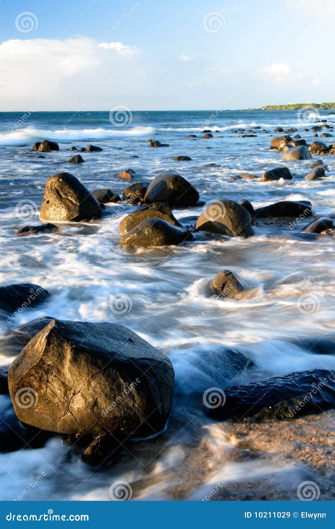 Sunset of Coral Reef Coastline Stock Image - Image of coast, reef: 10211029