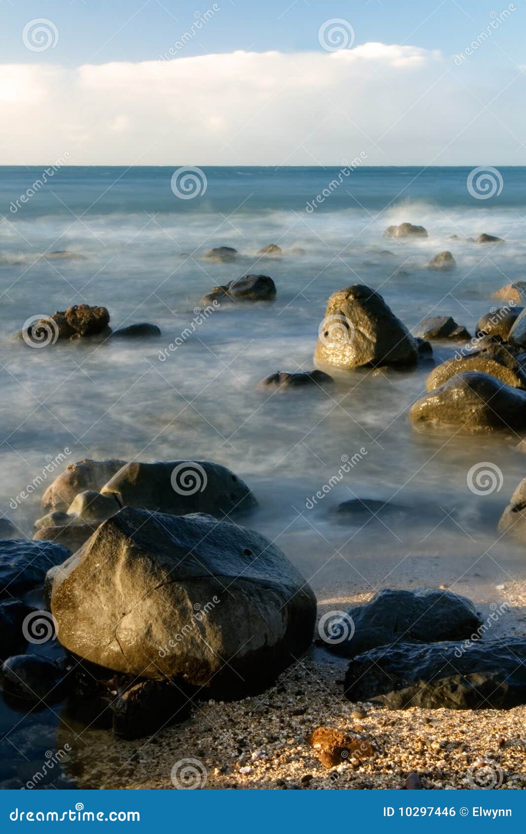 Sunset of Coral Reef Coastline Stock Photo - Image of reef, rock: 10297446
