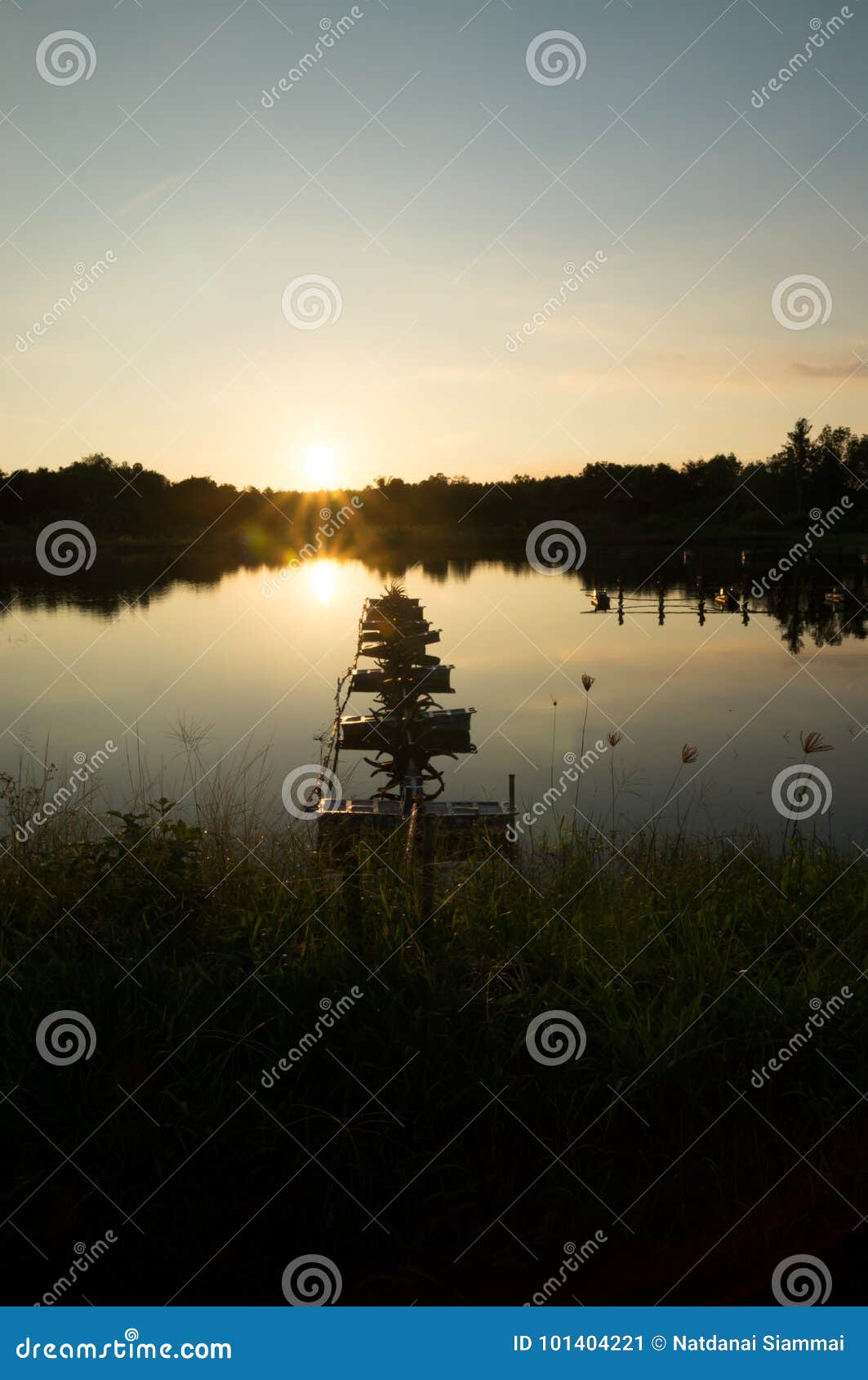 Sunset in countryside stock image. Image of countryside - 101404221