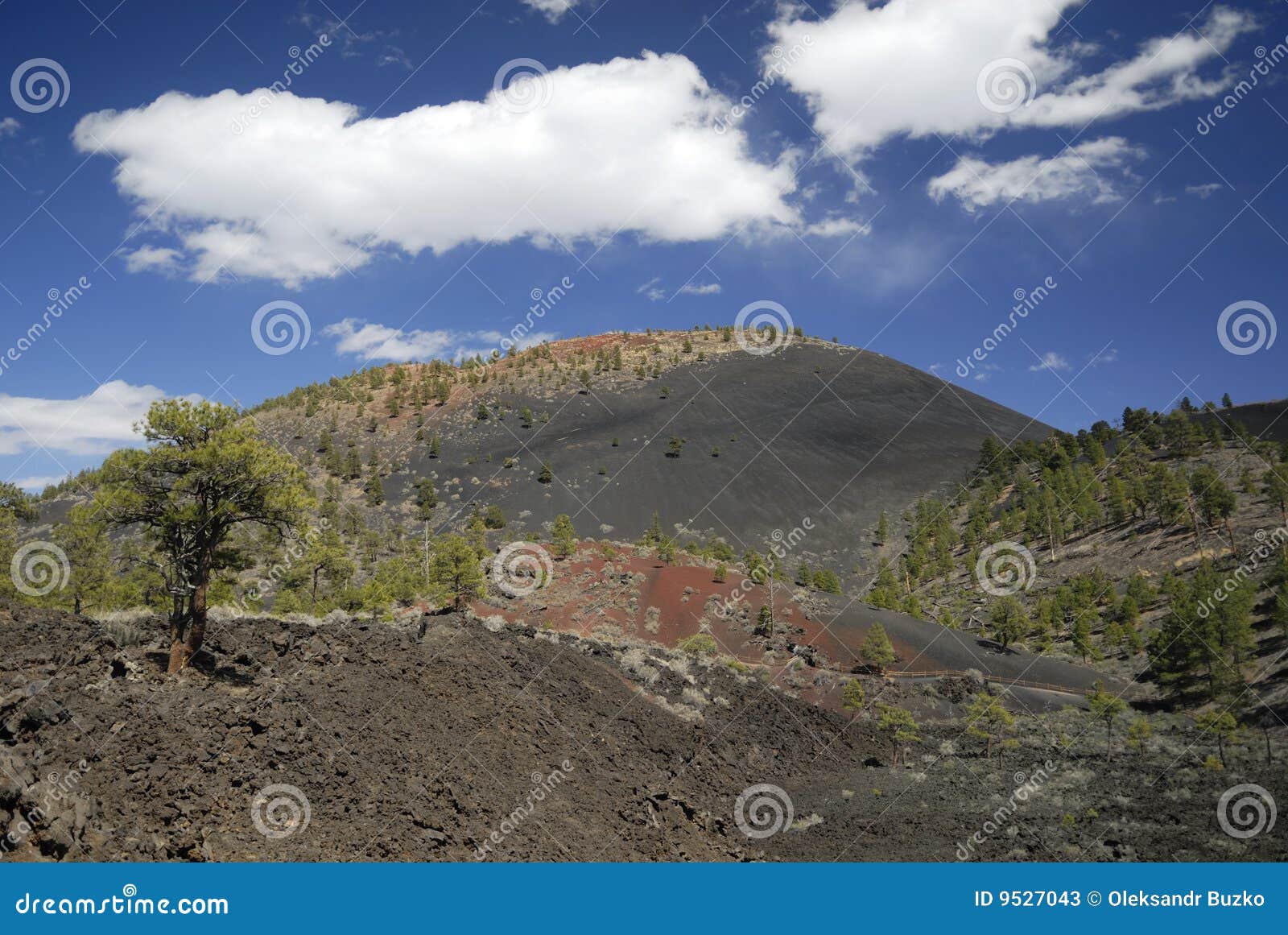 Sunset Crater Volcano in Arizona Stock Image - Image of beauty, scenic ...