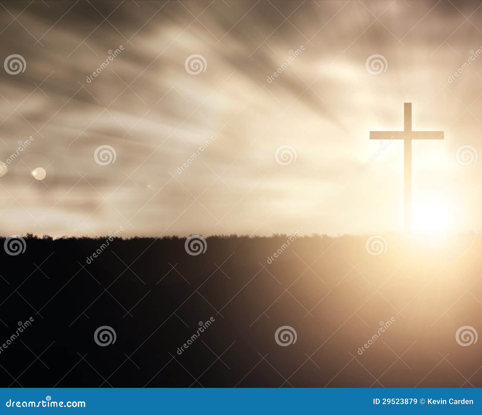 Sunset Cross stock image. Image of church, faith, color - 29523879
