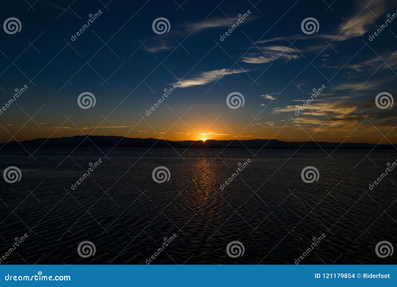 Sunset in the delta stock photo. Image of color, outdoor - 121179854