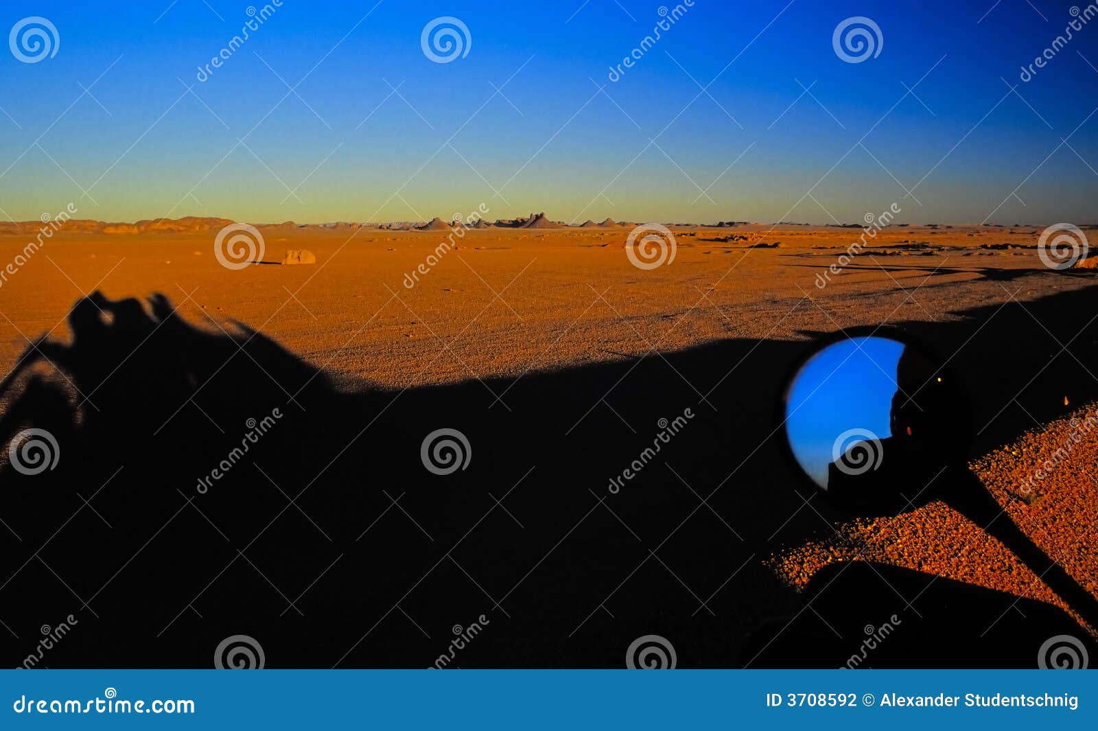 Sunset in the desert no.1 stock photo. Image of evening - 3708592