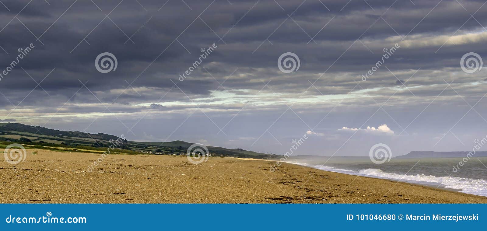 Sunset on Devon Jurassic Coast Stock Photo - Image of jurassic, travel ...