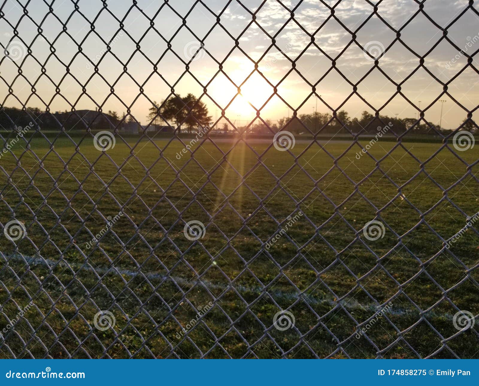 Sunrise in the Distance stock image. Image of symmetry - 174858275