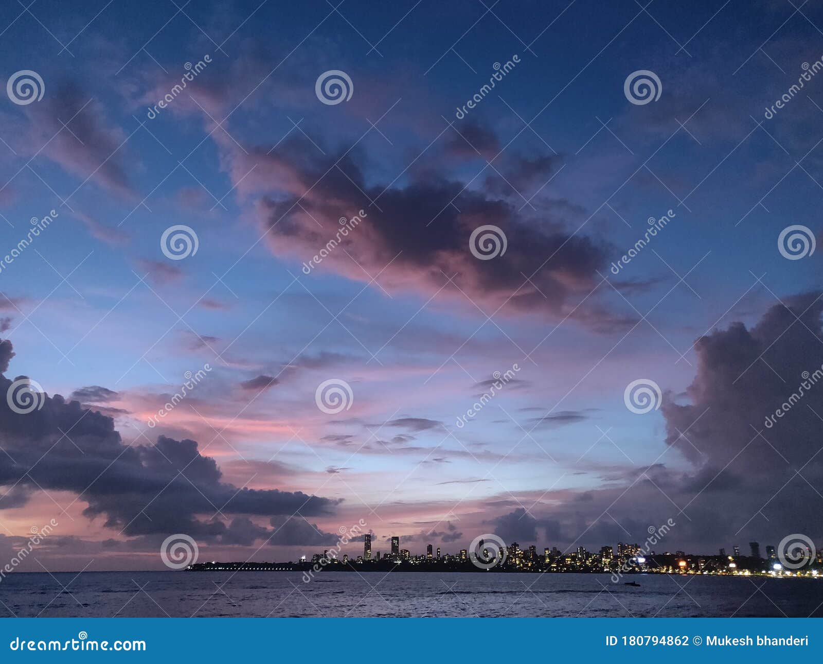 Sunset at dumas in surat stock photo. Image of dumas - 180794862