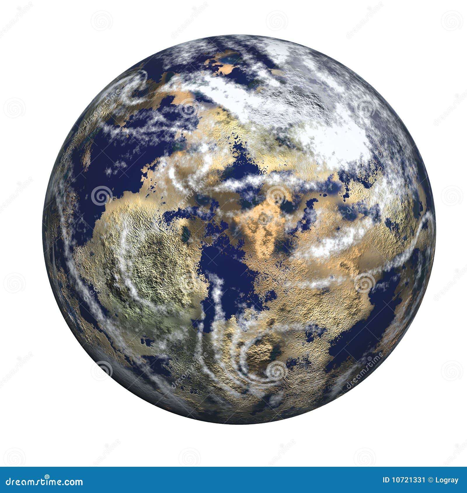 Sunset Earth Planet in Deep Space Stock Illustration - Illustration of ...