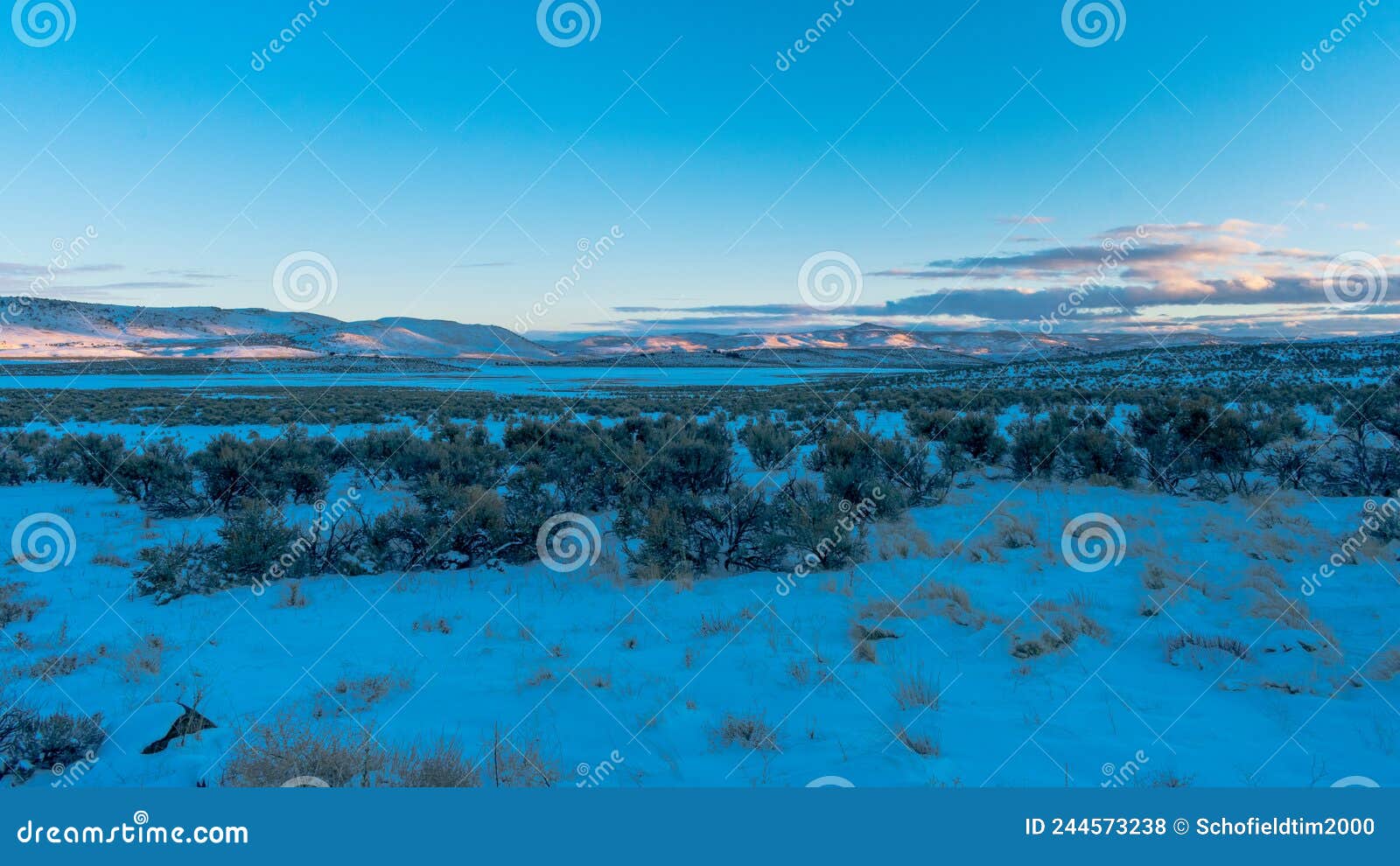 Sunset in Eastern Oregon, USA Stock Photo - Image of field, journey ...
