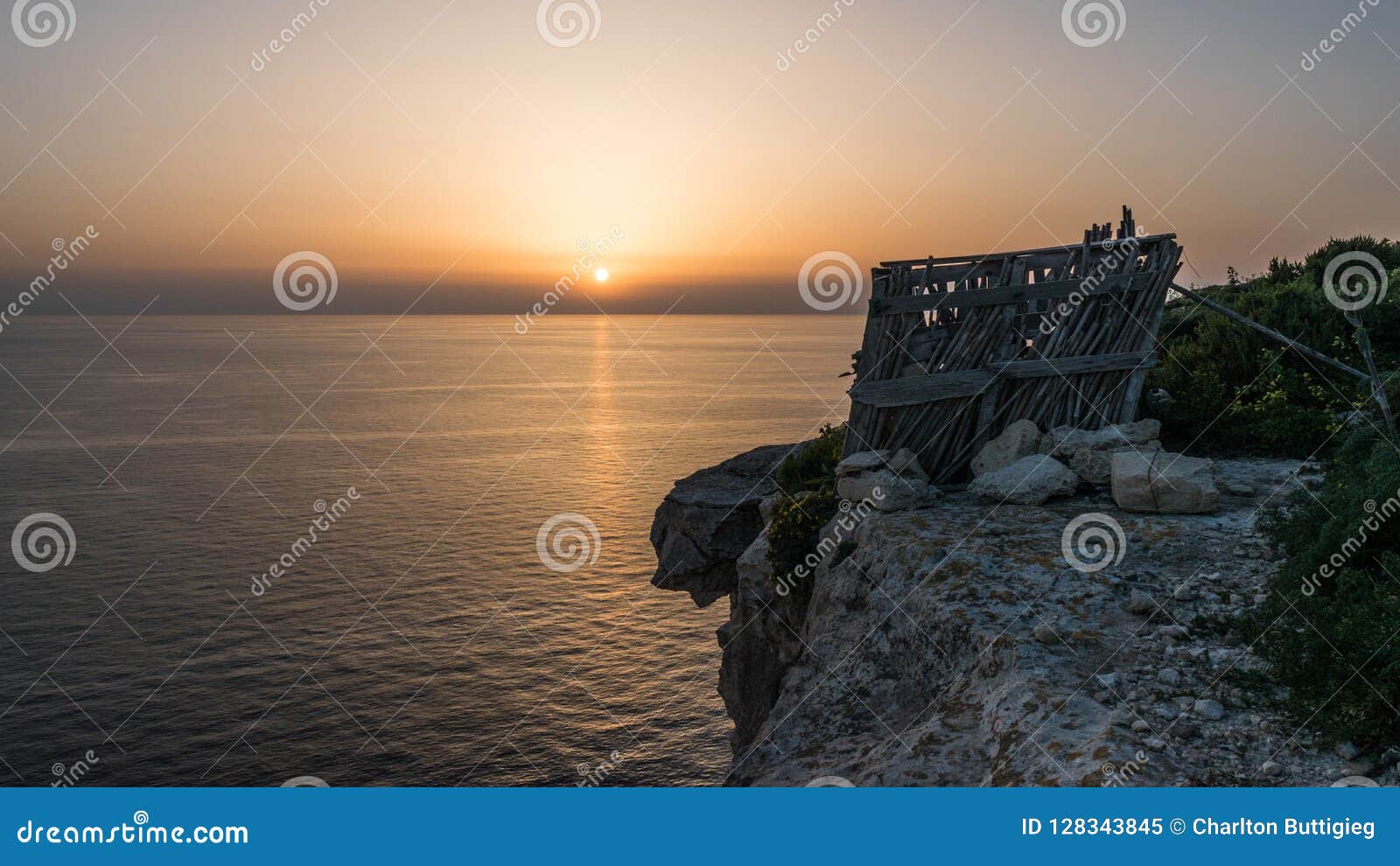 Sunset at the edge stock image. Image of emotion, hope - 128343845