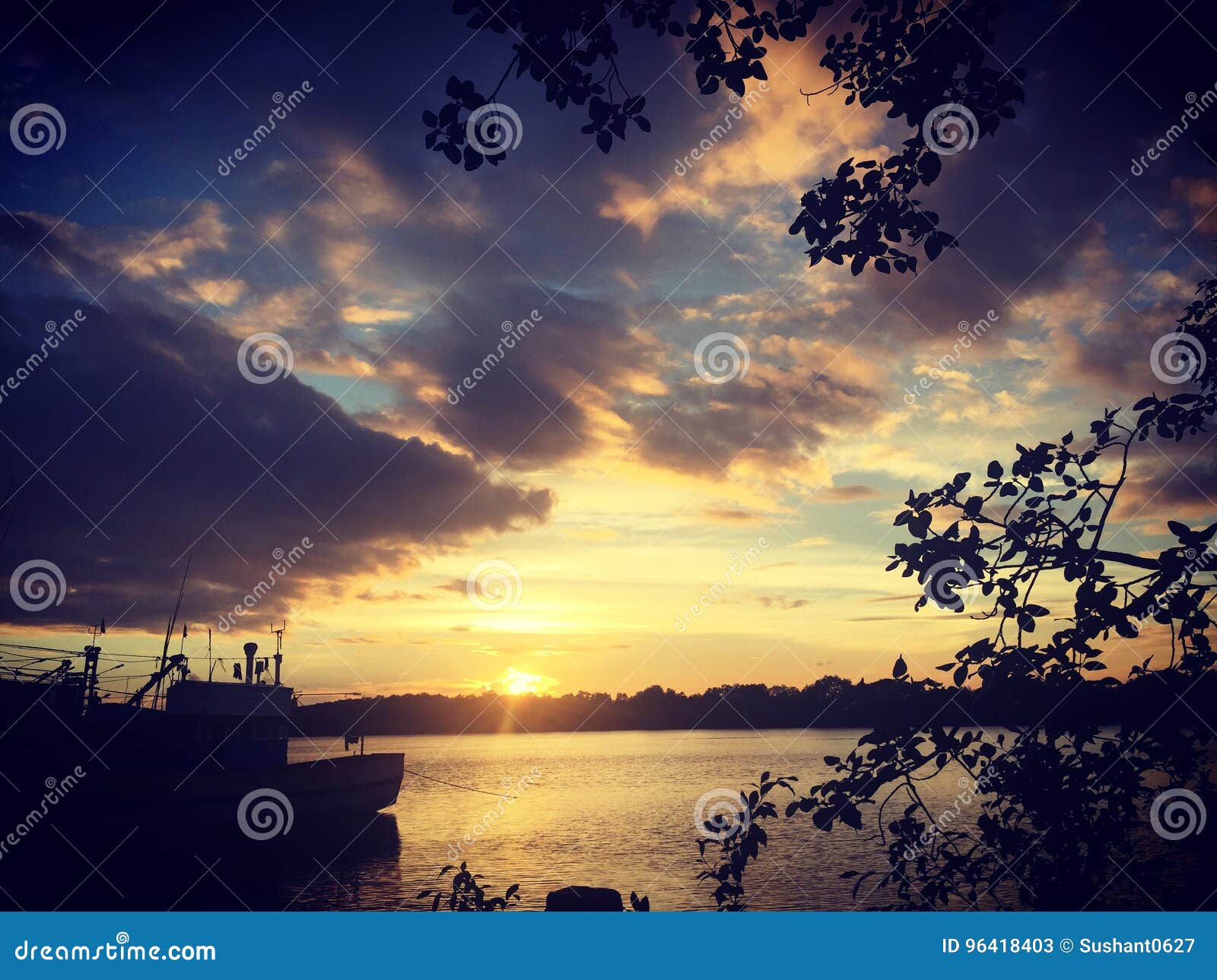 Evening Peace Diwar Goa India Stock Photos - Free & Royalty-Free Stock ...