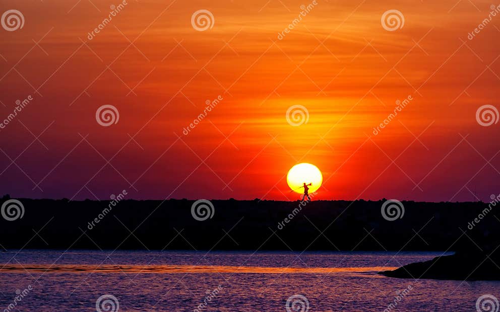 Sunset stock image. Image of evening, morning, bridge - 39830529