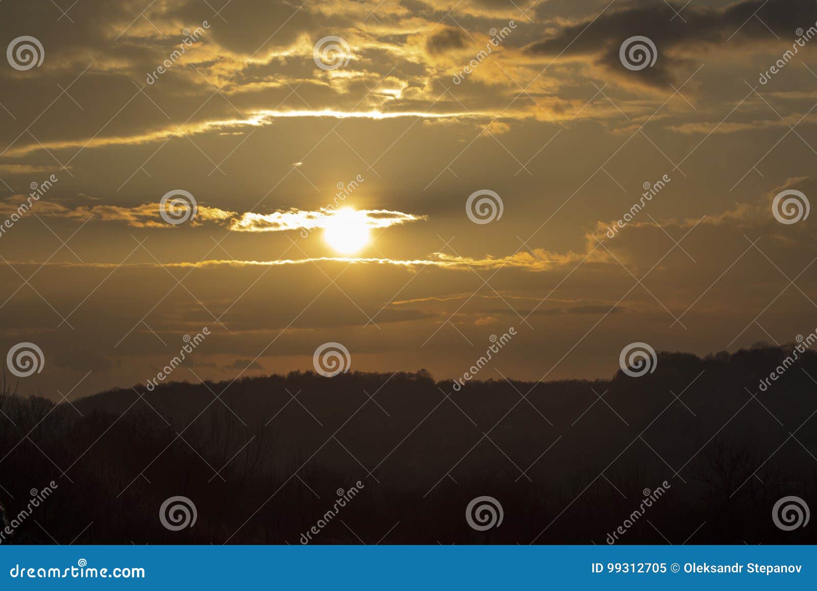 Sunset stock image. Image of outdoor, nature, hight, everybody - 99312705