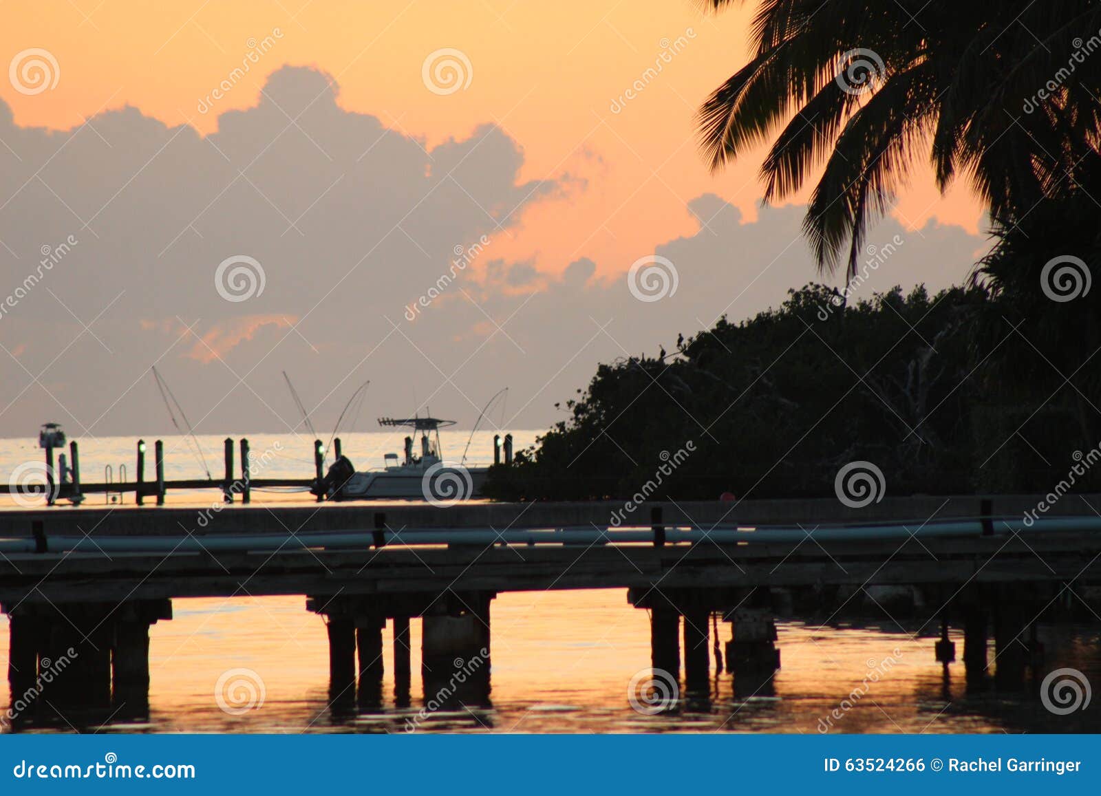 Sunset in the Florida Keys stock photo. Image of marathon - 63524266