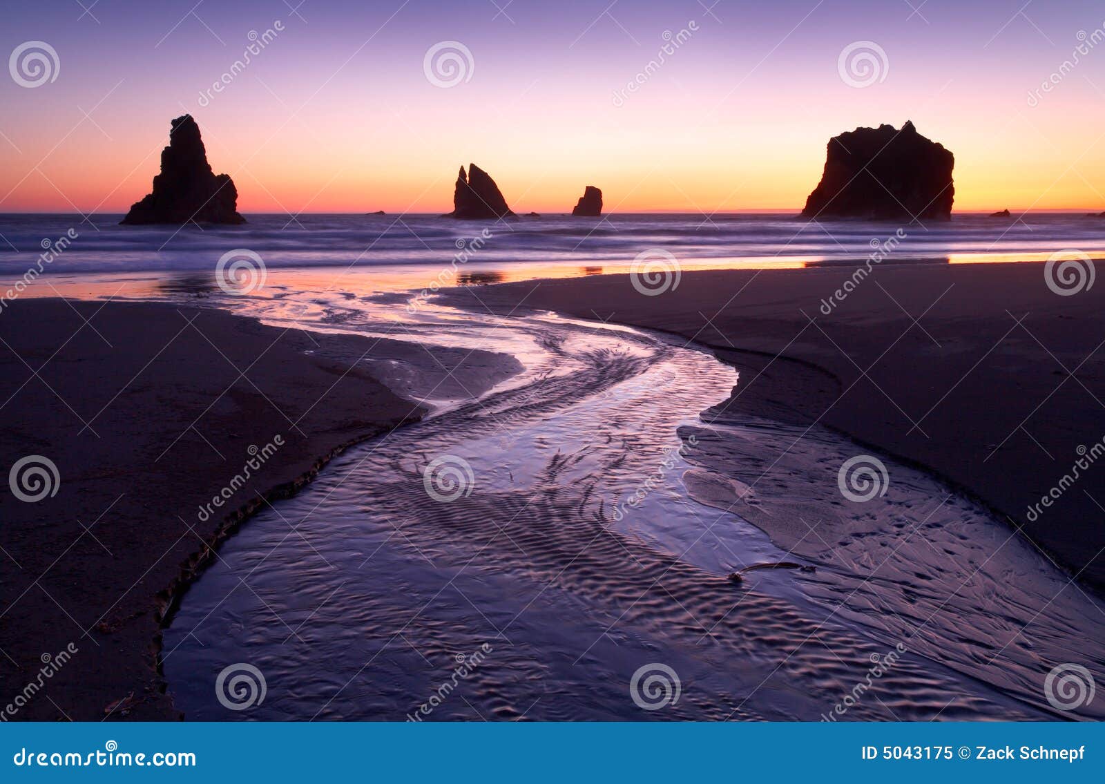 Sunset Flow stock image. Image of flowing, reflection - 5043175