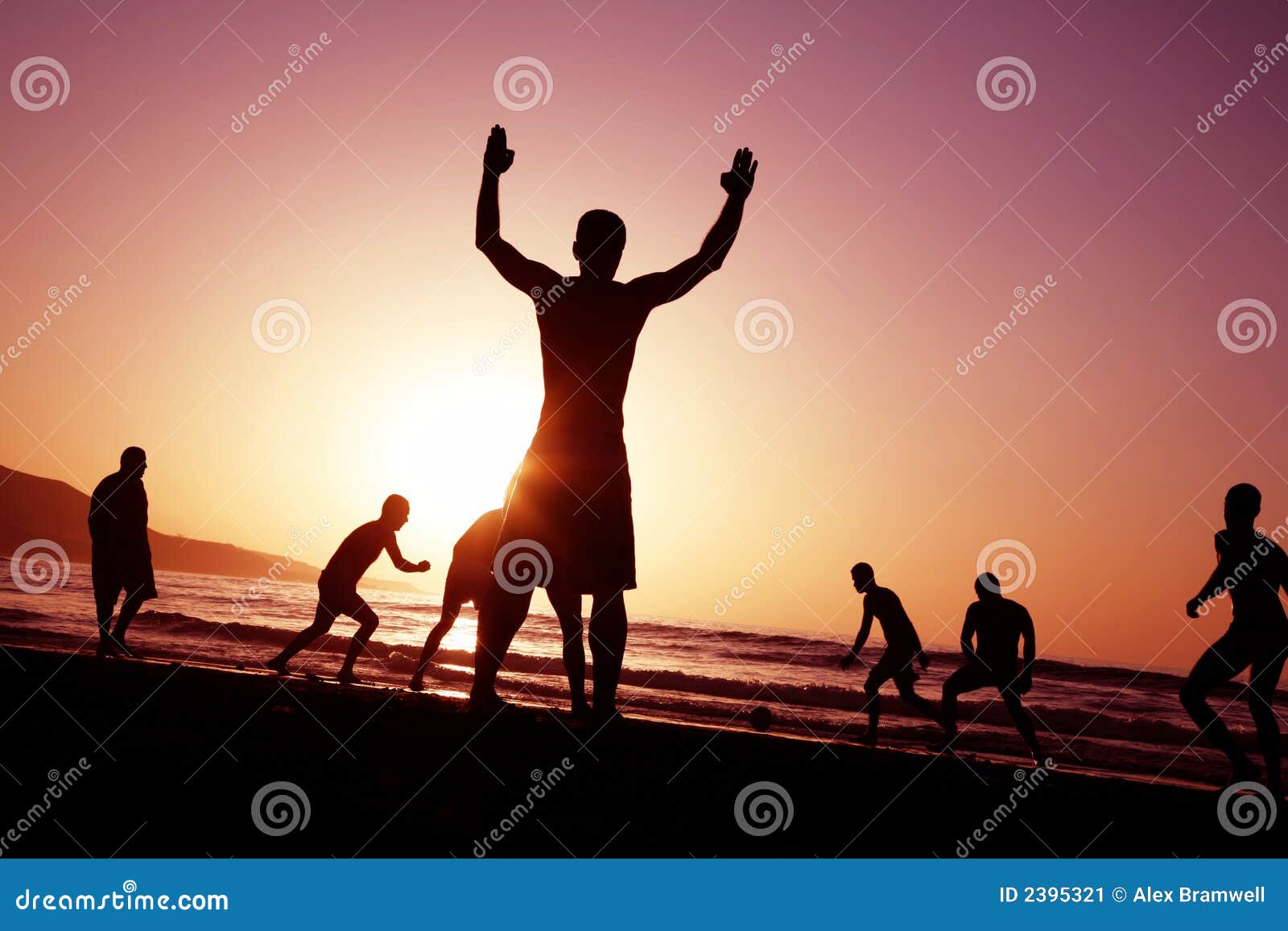 Sunset Football stock image. Image of water, football - 2395321