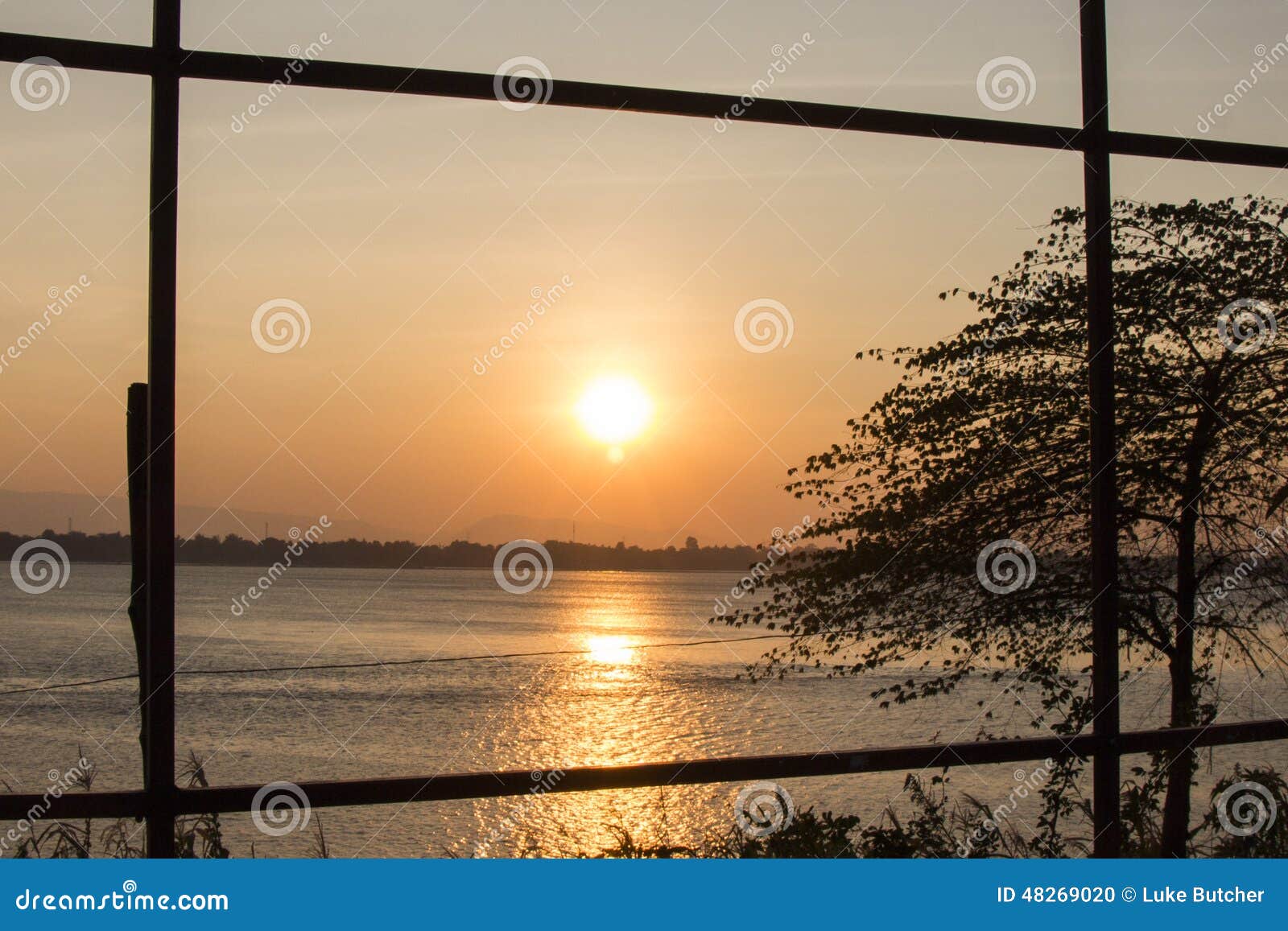 Sunset Frame stock photo. Image of inside, sunsetting - 48269020