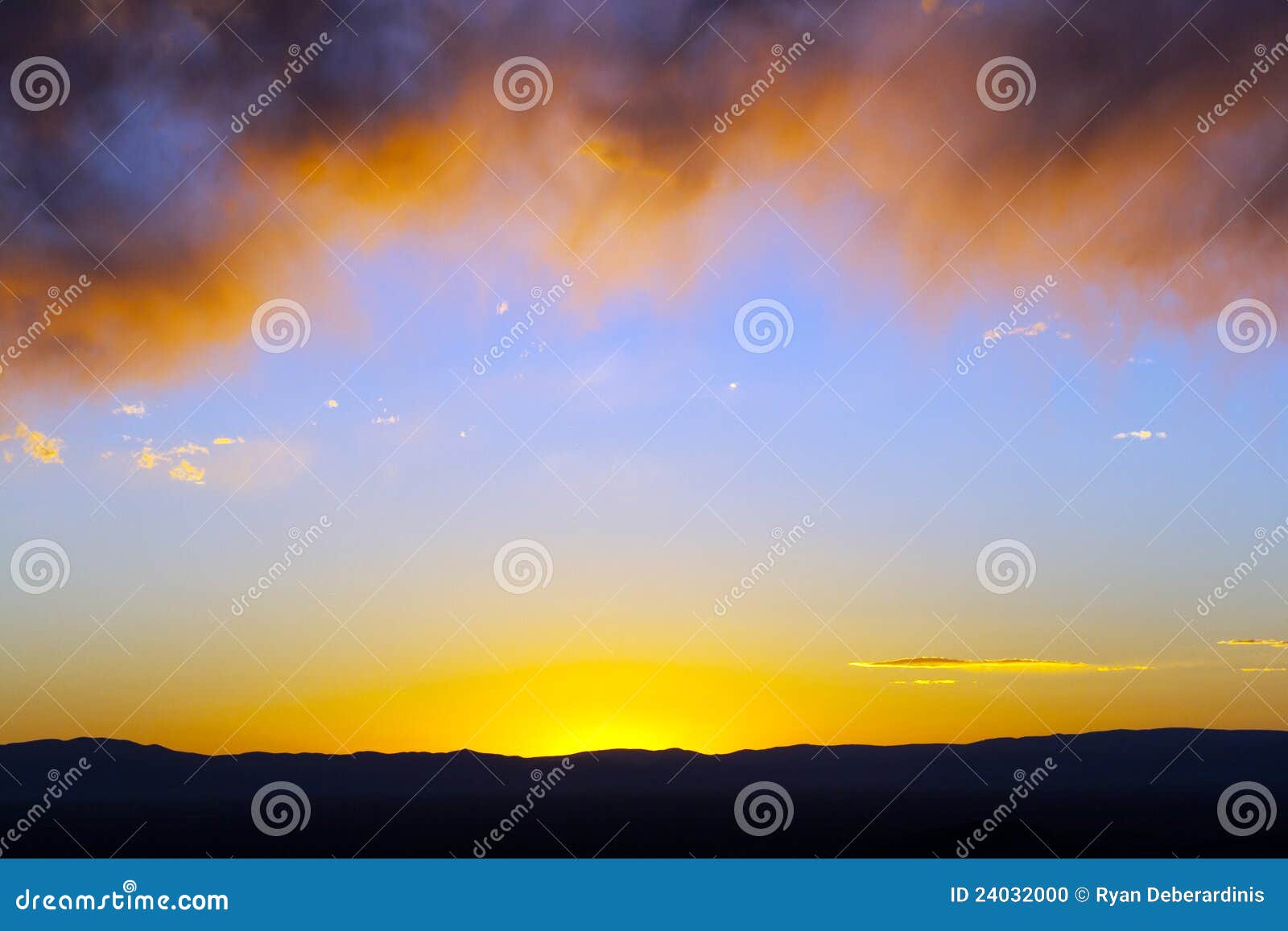 Sunset Framed with Clouds Background Stock Photo - Image of dunes ...