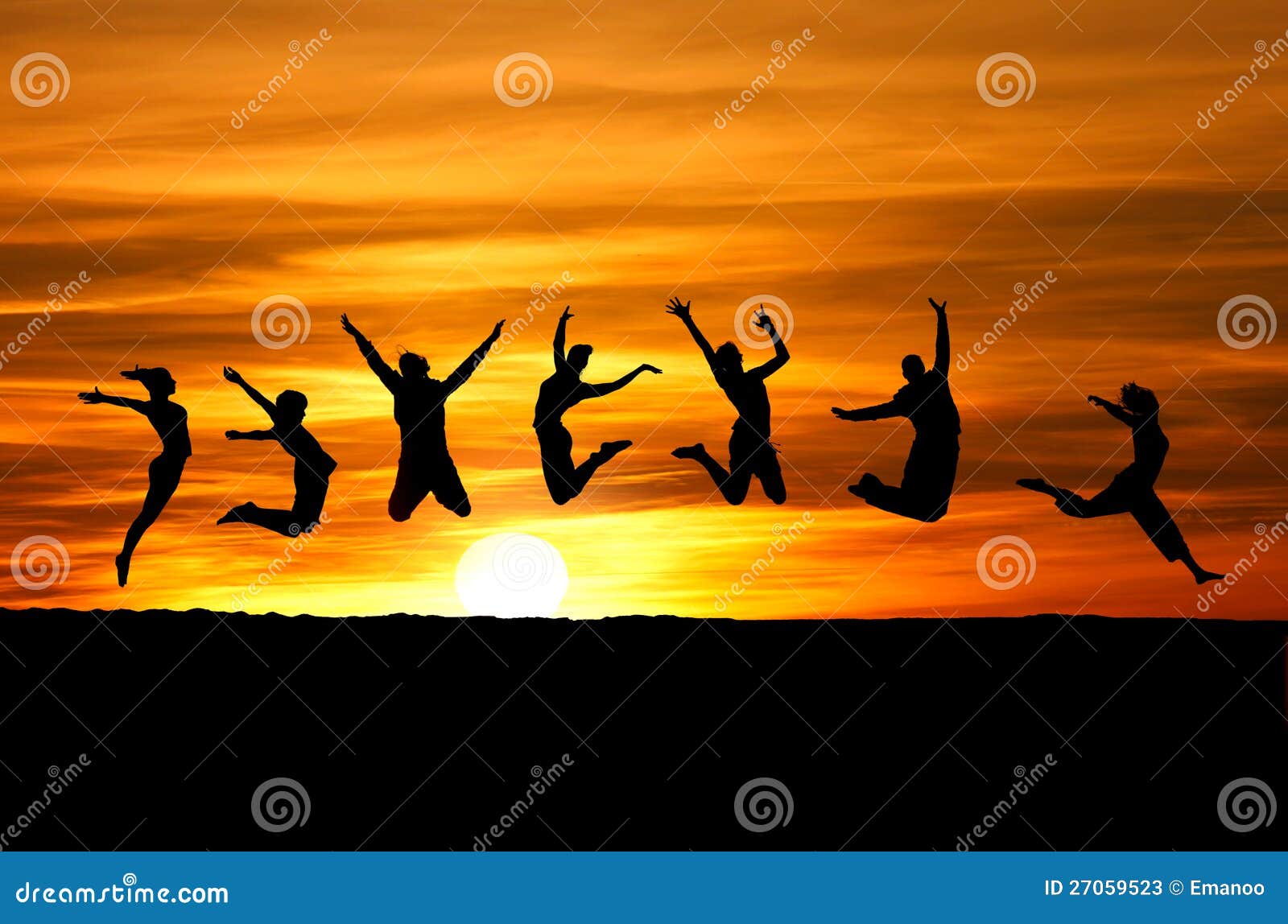 Sunset friends stock image. Image of party, coast, family - 27059523
