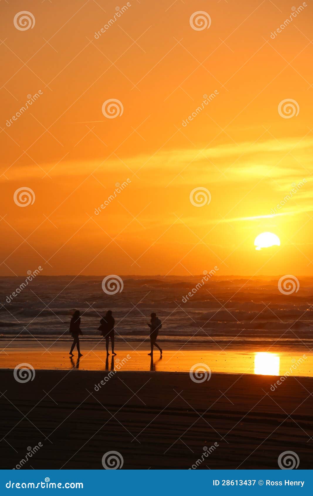 Sunset Girls stock image. Image of colorful, water, waves - 28613437