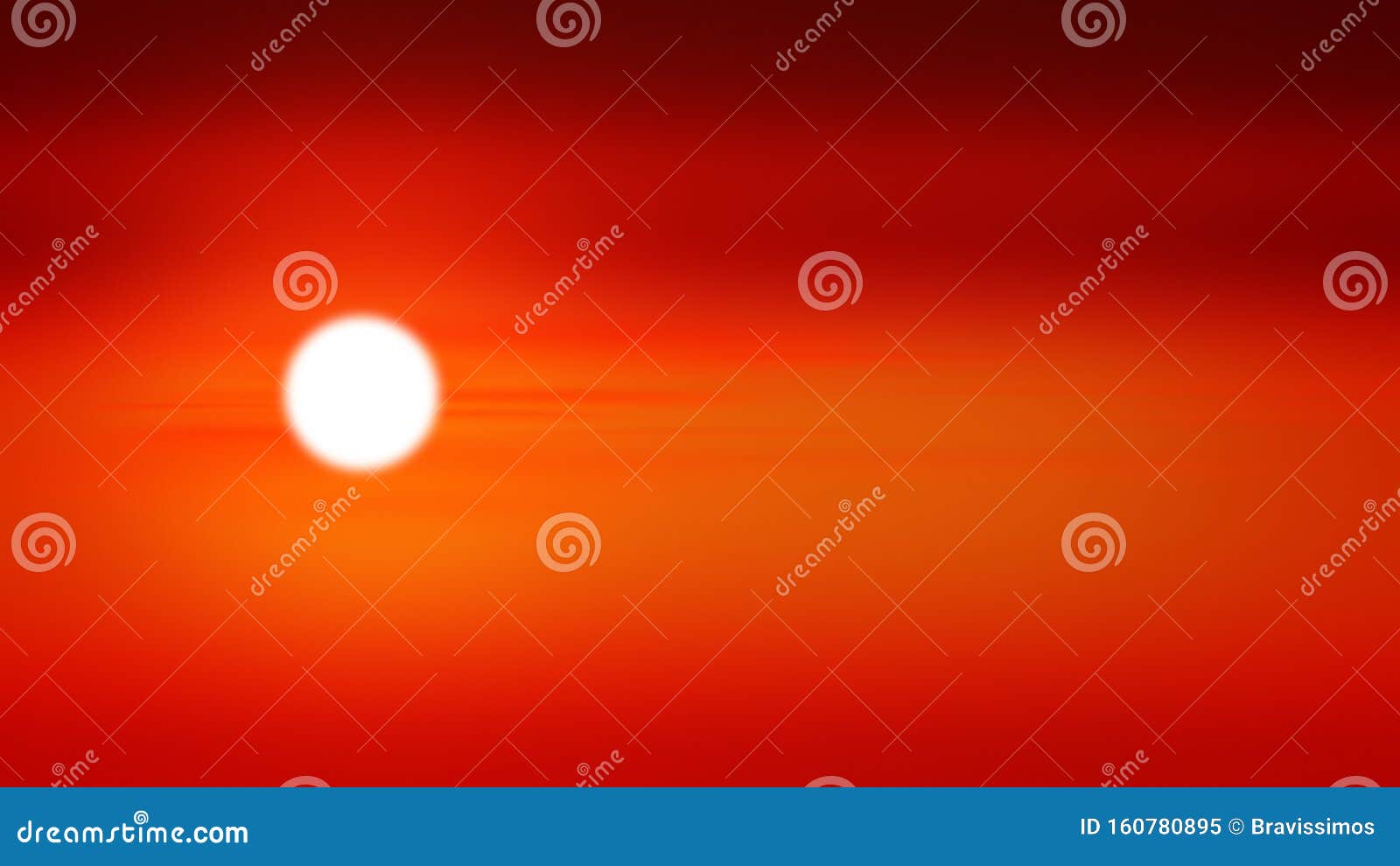 Sunset Gradient Background Sunrise Sun, Nature Dawn Stock Illustration ...