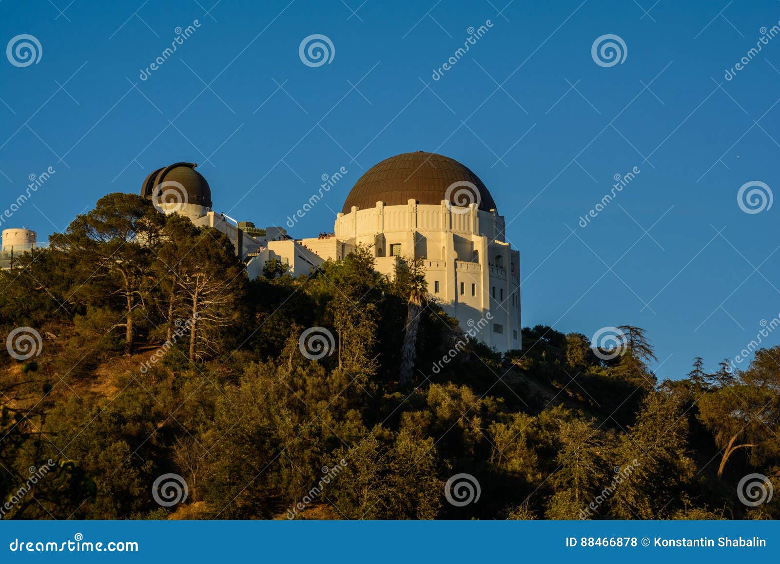 Sunset from the Griffith Observatory Stock Photo - Image of beverly ...