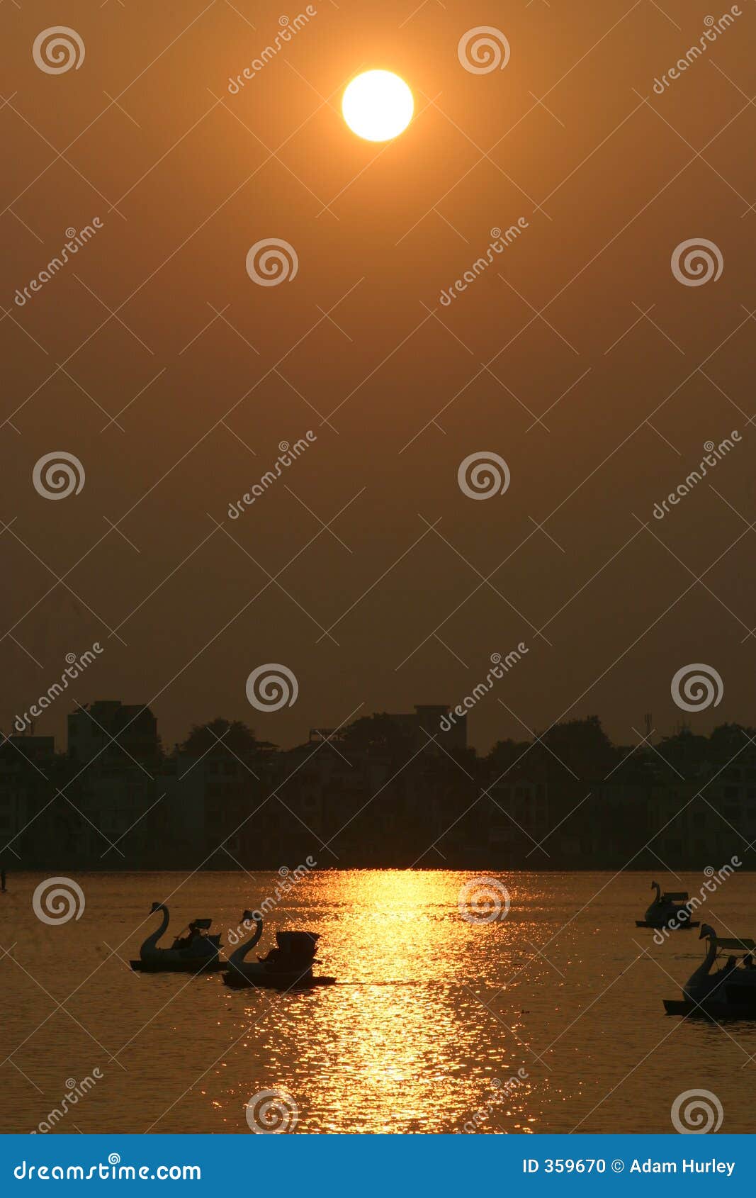 Sunset in Hanoi stock photo. Image of vietnam, asia, beautiful - 359670