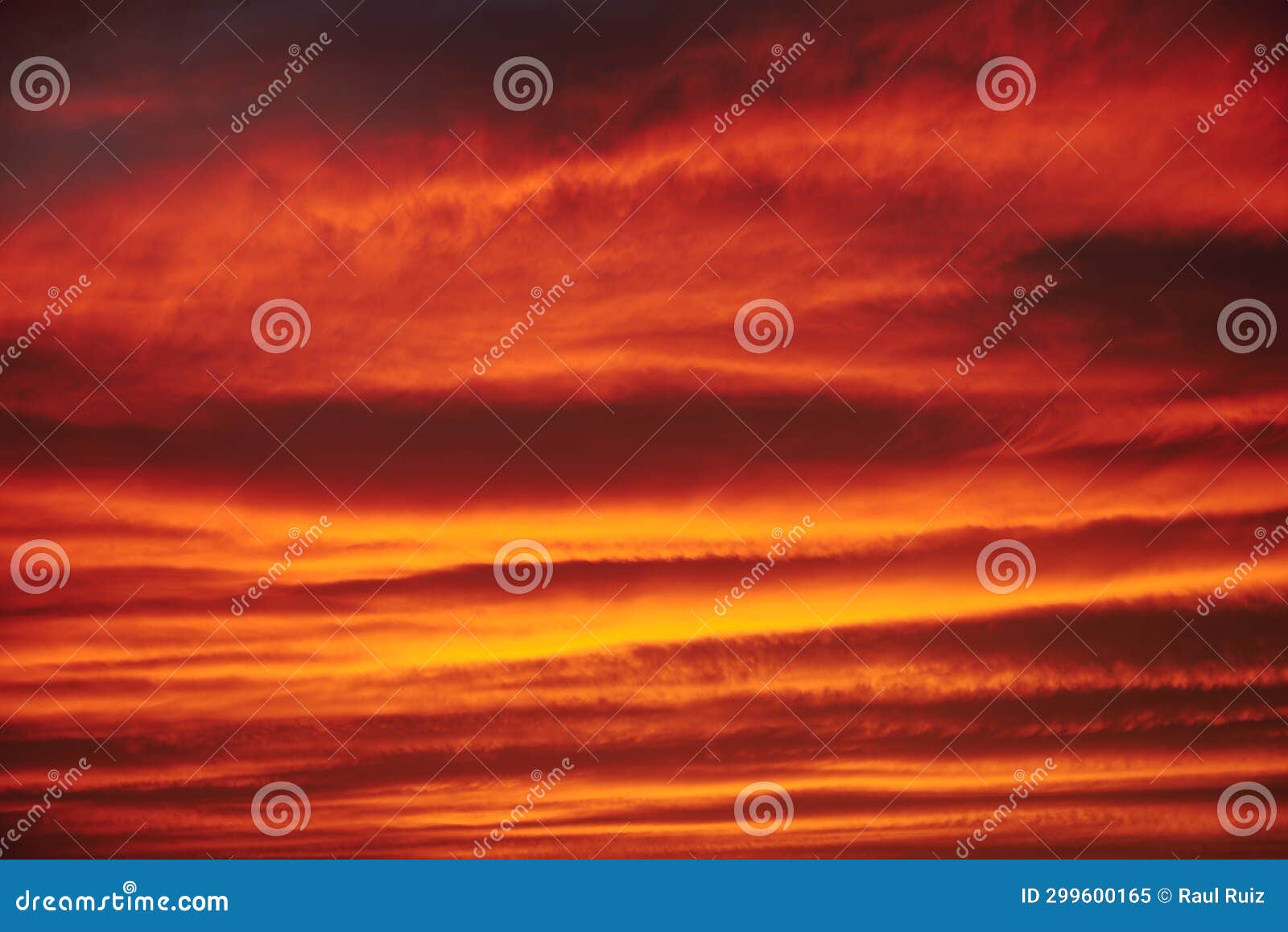 A Sunset Heaven, Orange Sky. Sun Rays Stock Image - Image of cloudscape ...