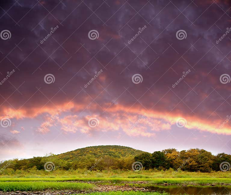 Sunset Hills stock image. Image of landscape, beauty - 29451357