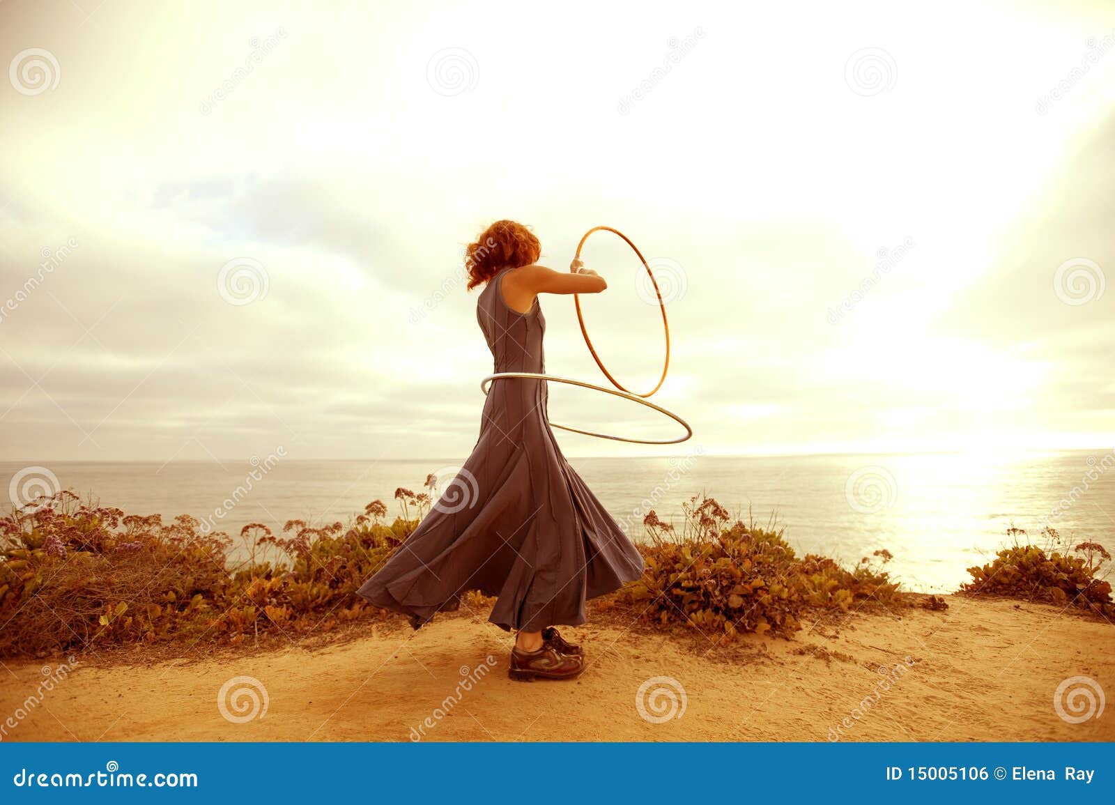Sunset Hooper stock photo. Image of round, background - 15005106
