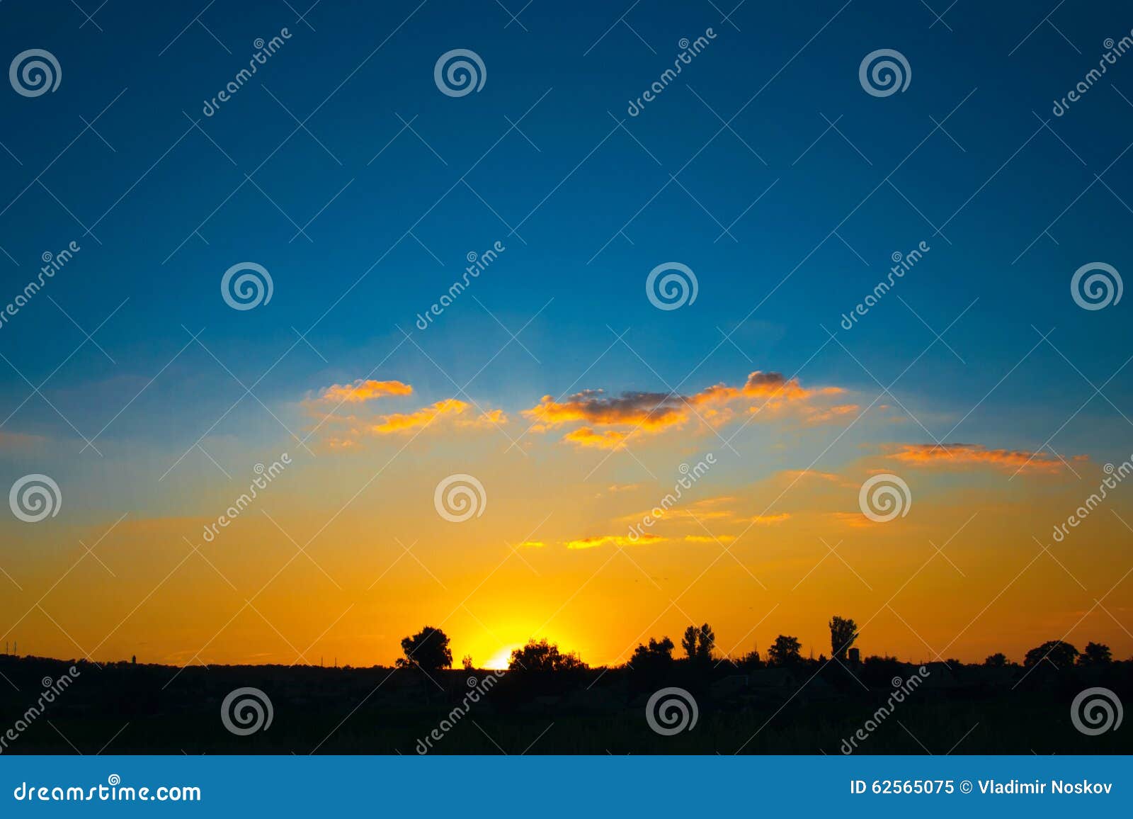 Sunset stock image. Image of clouds, city, sunset, nature - 62565075
