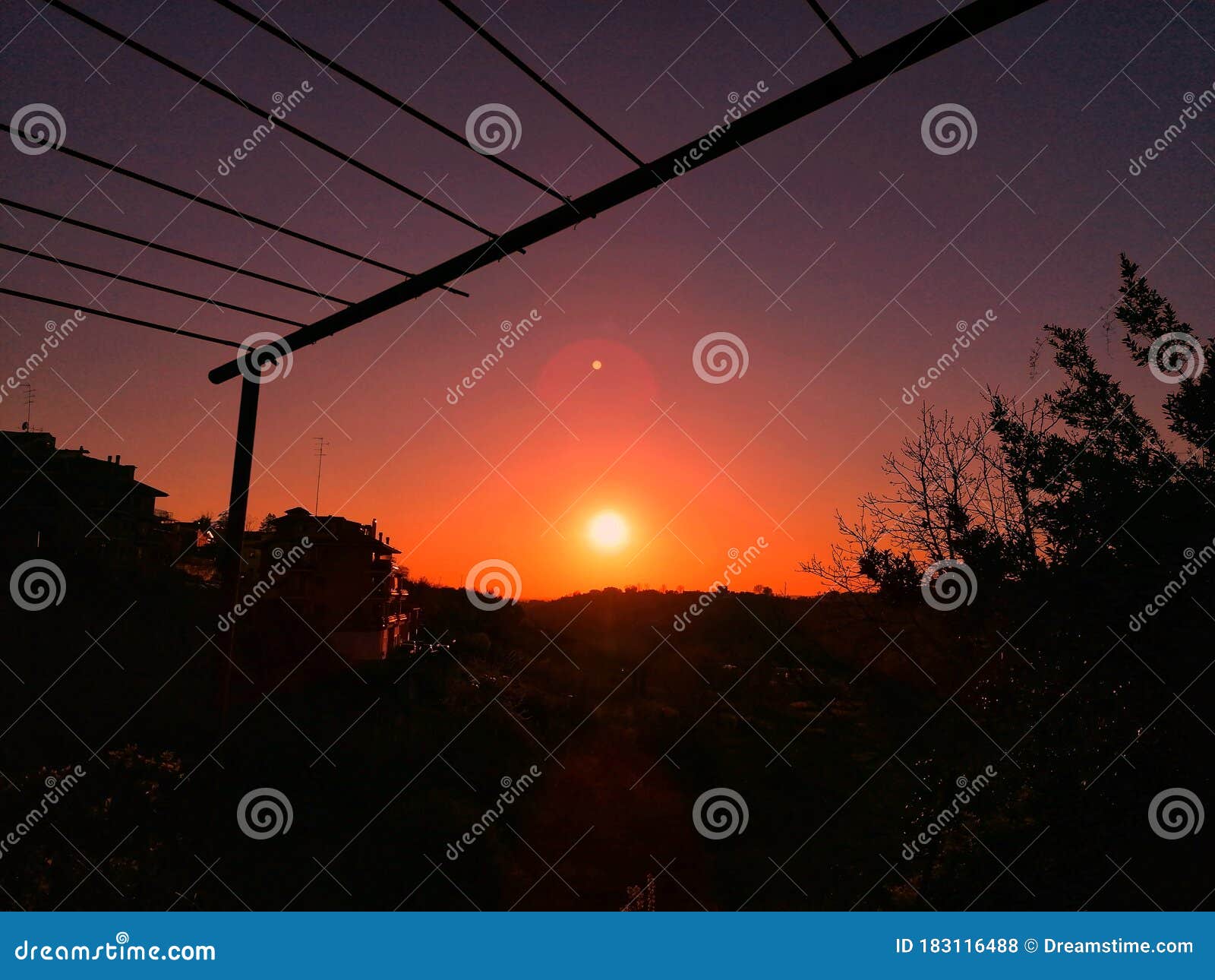 Sunset, Hot Spring, Happy Place Stock Photo - Image of place, spring ...