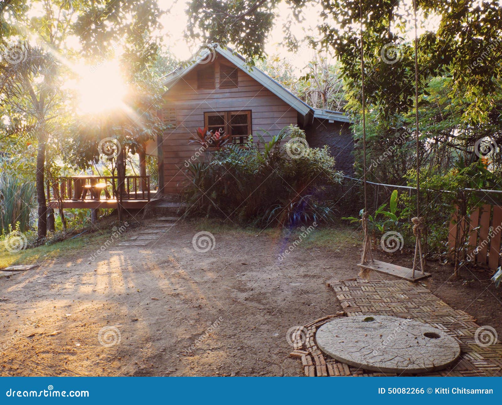 Sunset house stock photo. Image of success, hope, wall - 50082266