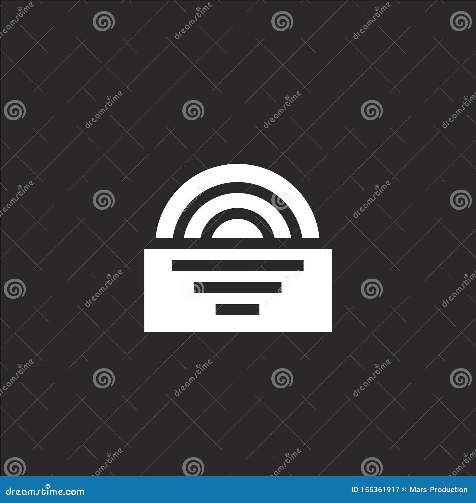 Sunset Icon. Filled Sunset Icon for Website Design and Mobile, App ...