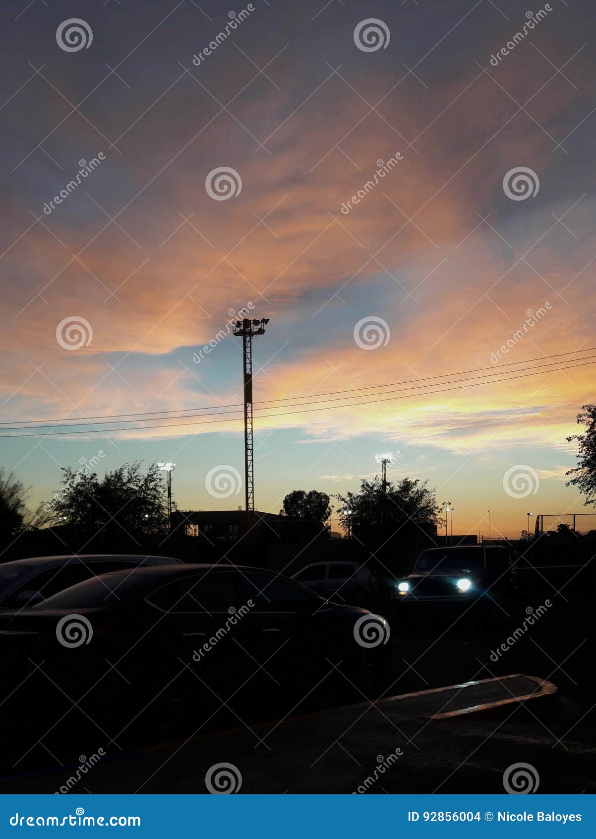 Sunset stock photo. Image of sunset, vsco, colors, nature - 92856004