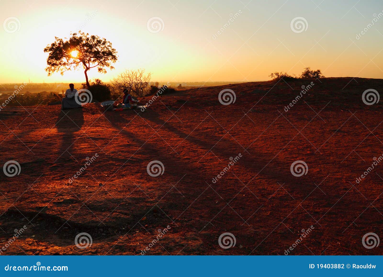 Sunset in India editorial photography. Image of horizon - 19403882