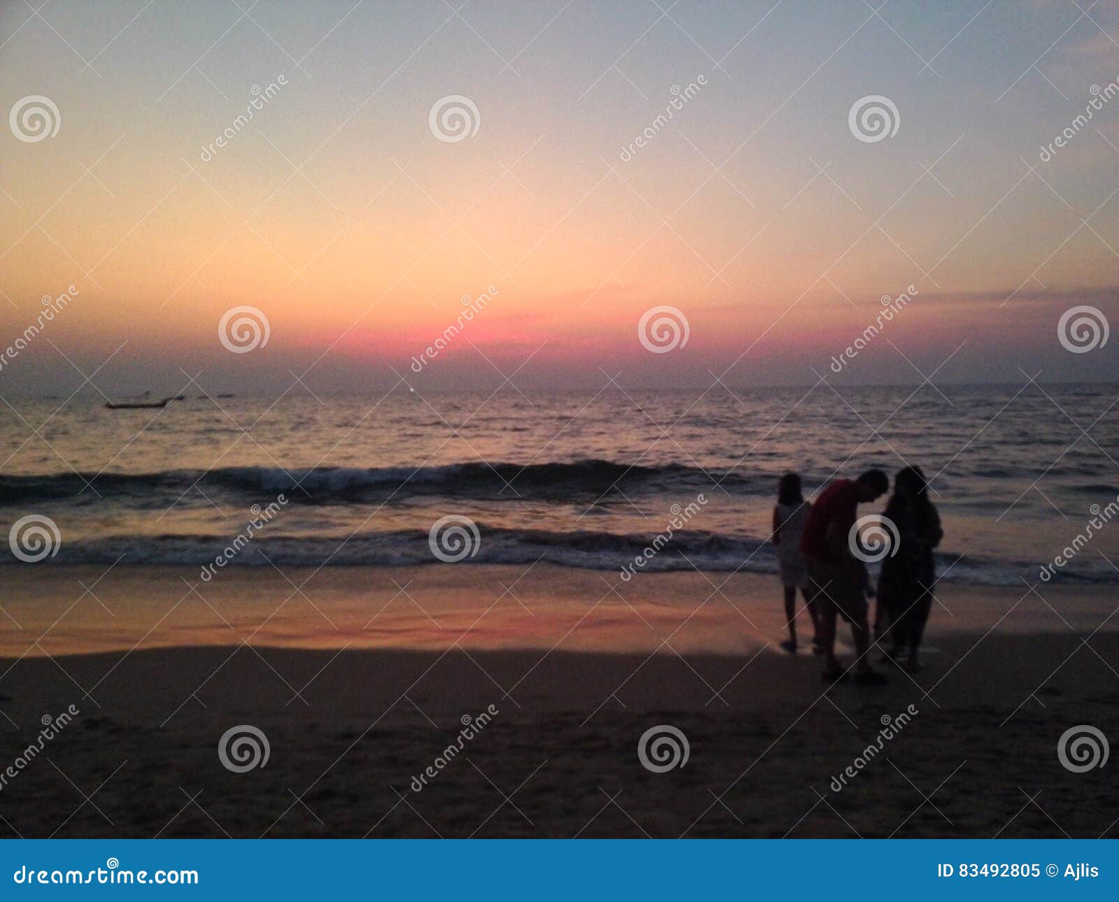 Sunset in India stock image. Image of people, trip, india - 83492805