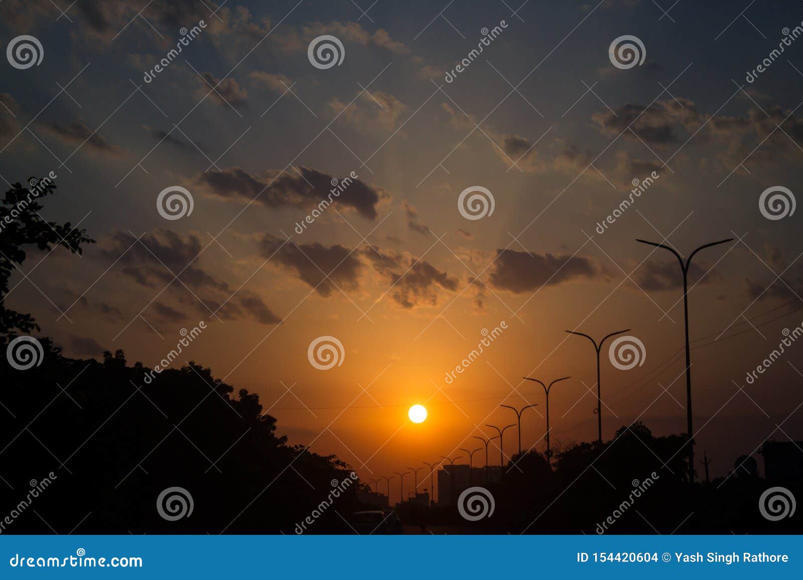 Sunset in Jaipur stock photo. Image of sunset, jaipur - 154420604