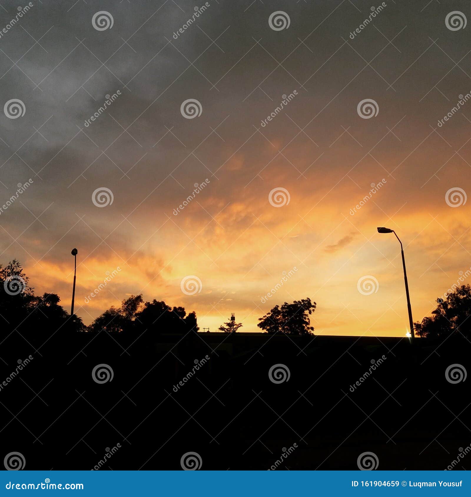 Sunset Jamshoro Pakistan Sindh Nice Stock Image - Image of sunset ...