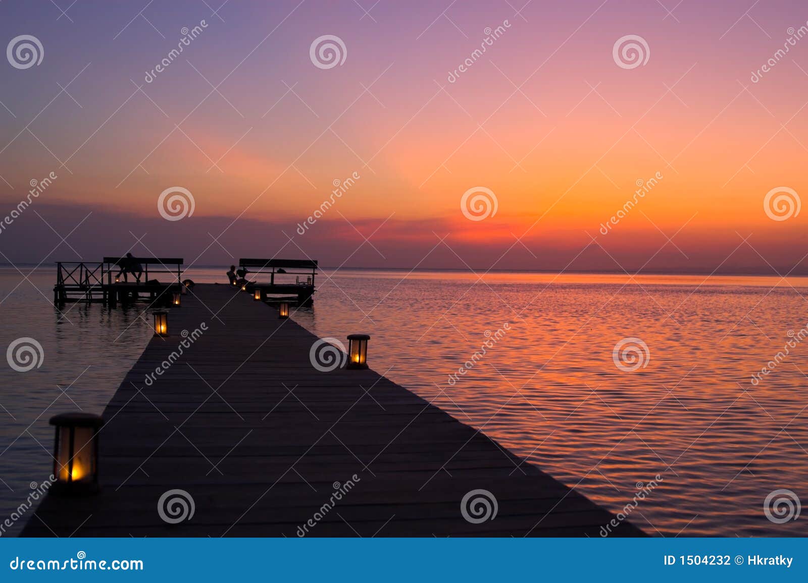 Sunset at the jetty stock photo. Image of jetty, relaxation - 1504232