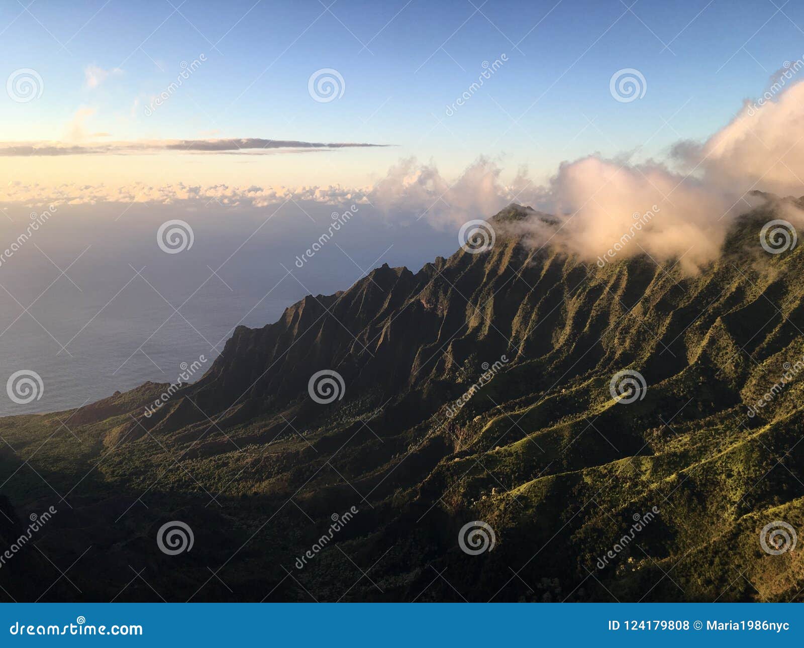 Sunset at Kalalau Lookout in Waimea Canyon on Kauai Island, Hawaii ... Sunset at Kalalau Lookout in Waimea Canyon on Kauai Island, Hawaii ...