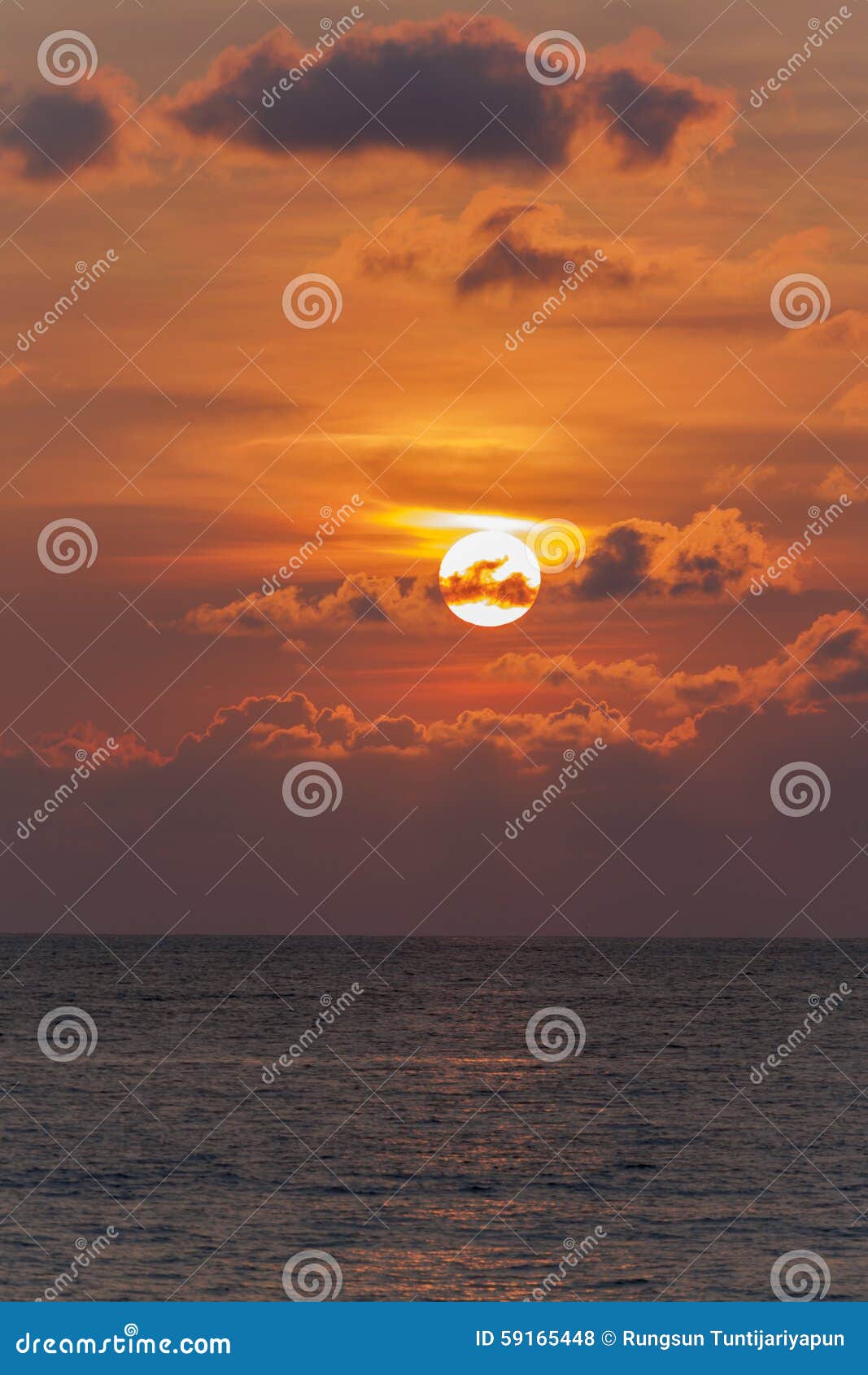 Sunset Kata beach stock photo. Image of journey, marine - 59165448